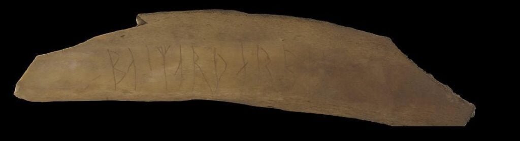New Runic Inscriptions on bone and wood were discovered in Oslo's old ...