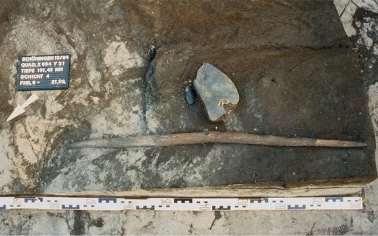 300,000 years old hunting stick unveils prehistoric woodworking ...