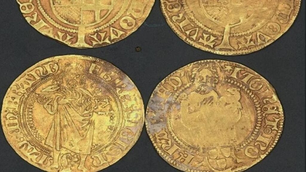 Buried 500-year-old gold coins hidden by monk discovered in a German ...