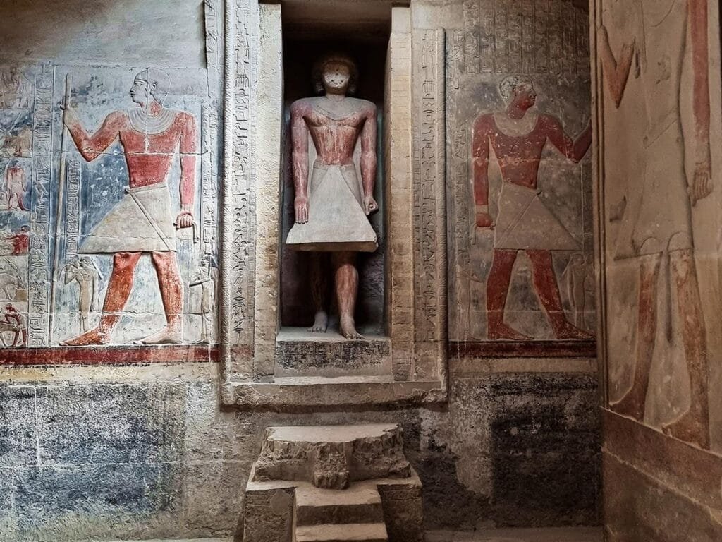 Ancient tomb of royal physician Teti Neb Fu discovered in Saqqara ...