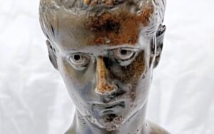 Bronze bust of Roman emperor Caligula rediscovered after 200 years ...