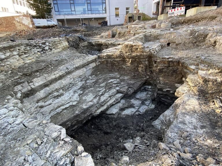 Archaeologists uncover rock-cut cellars and historic quarry beneath ...