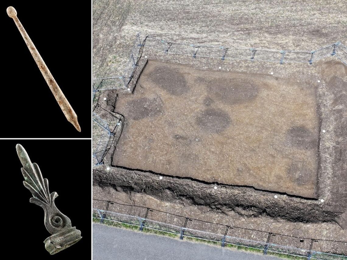 Early Celtic burial chamber from the 6th century BCE discovered in ...