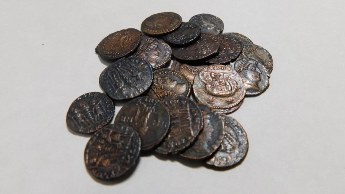 1,600-year-old coin hoard unearthed in Galilee tunnels reveals evidence ...