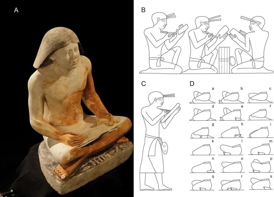Ancient Egyptian scribes faced occupational hazards, study finds ...