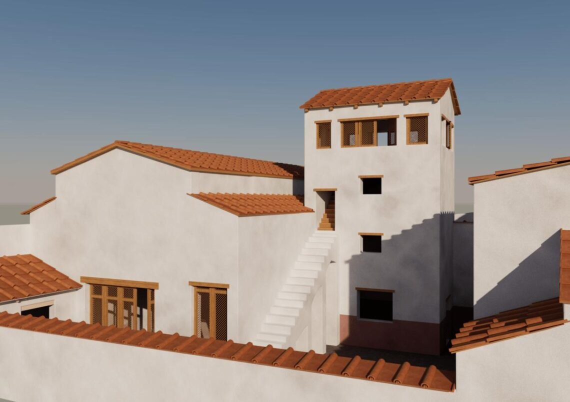 Digital archaeology reveals lost towers of Pompeii rising above elite ...