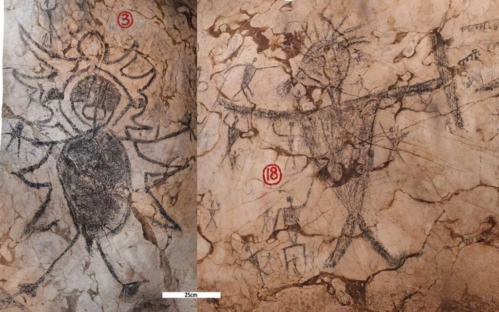 Malaysian cave paintings: ancient depictions of conflict and courage ...