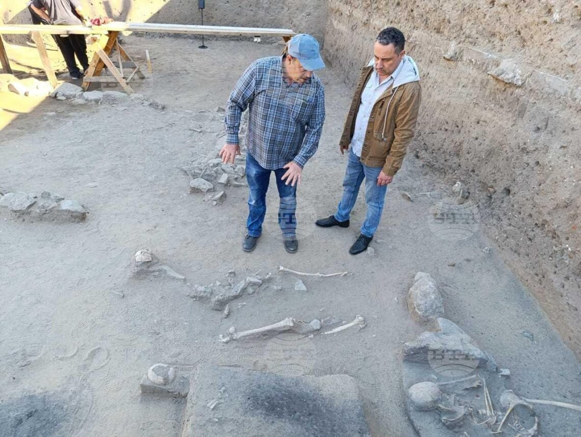 Medieval necropolis discovered at the site of the future bus station in ...