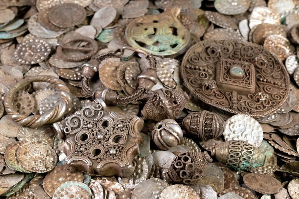 Massive medieval silver hoard of up to 20,000 coins and jewelry ...