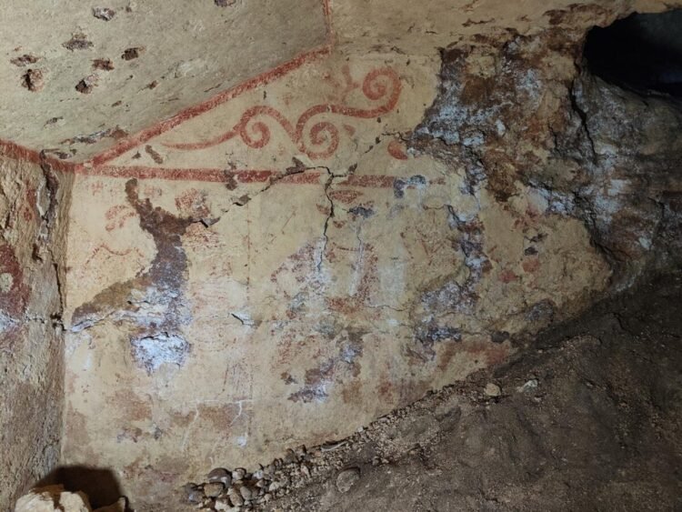 Extraordinary painted tomb discovered in Tarquinia’s Etruscan ...