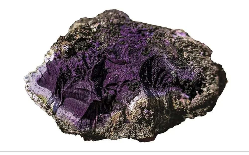 Rare Purple Crystal Rock