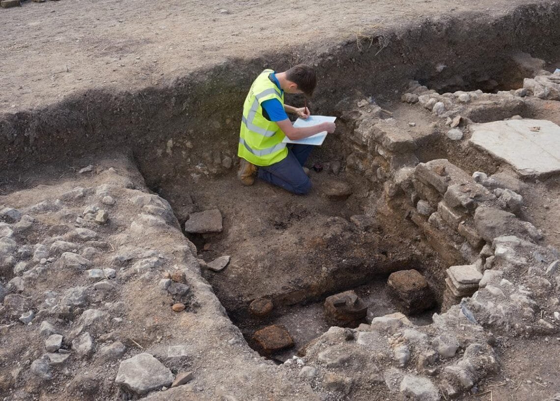 Richly decorated Roman villa unearthed in England | Archaeology News ...