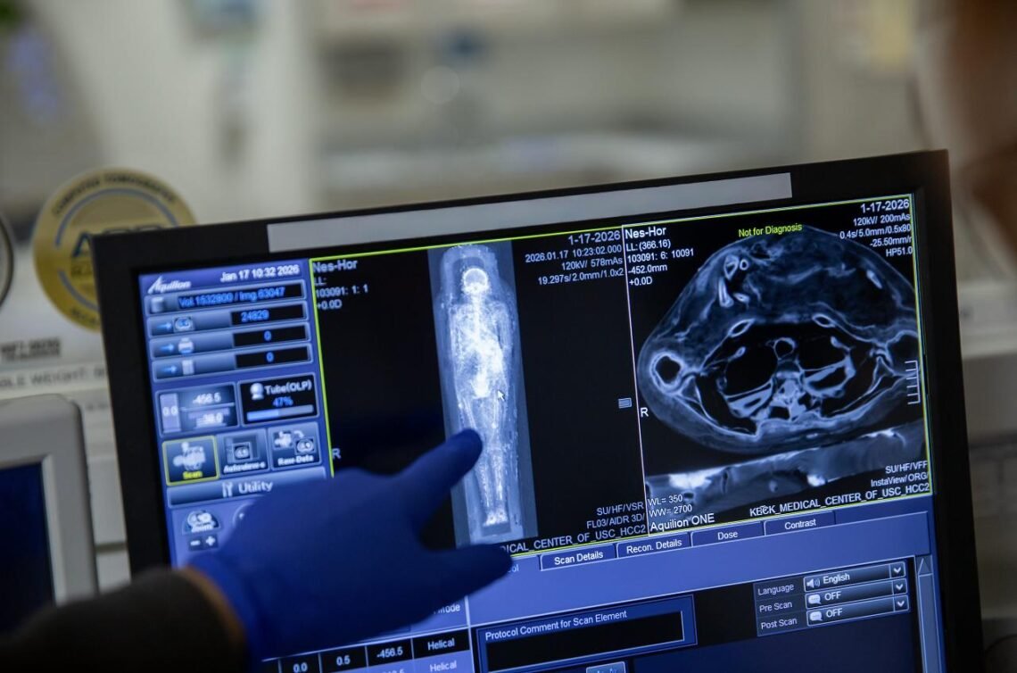 CT scans of ancient Egyptian mummies reveal lifespans, health, and ...