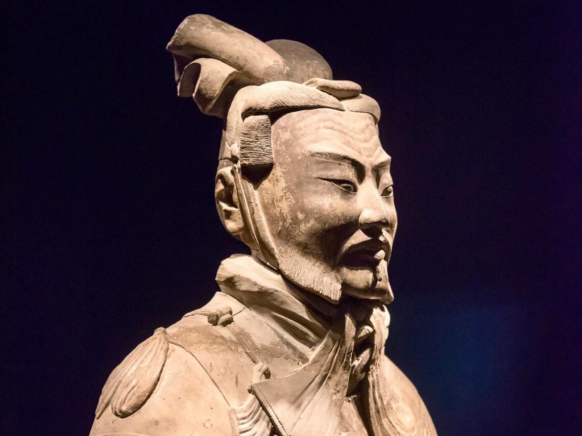Rare terracotta warrior commander unearthed at First Emperor's ...